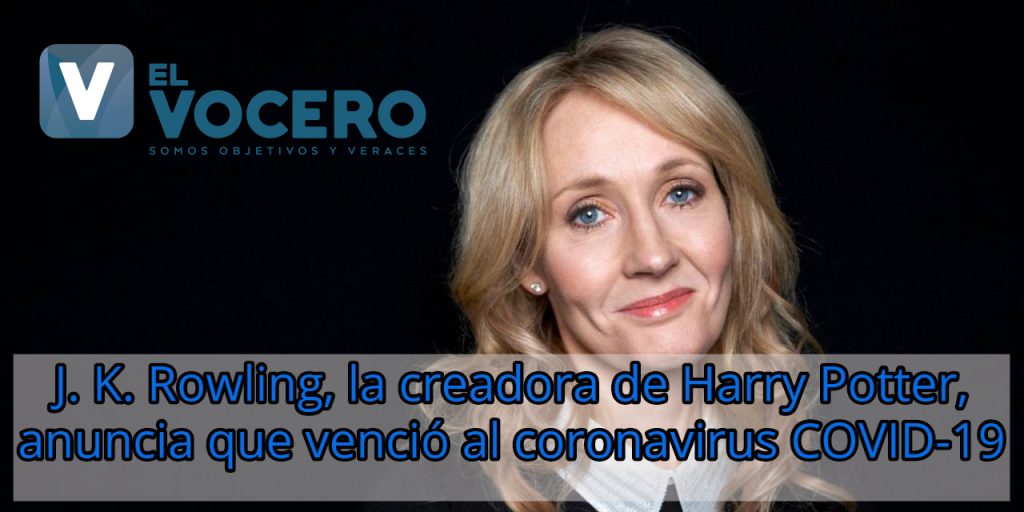 J. K. Rowling, la creadora de Harry Potter, anuncia que venció al ...