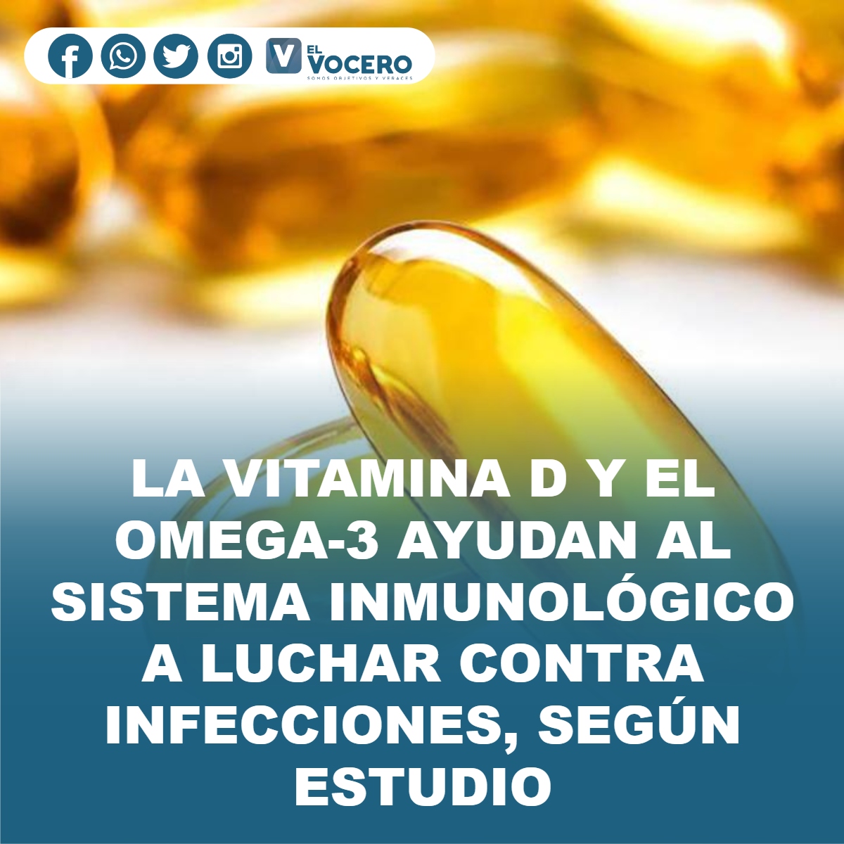 LA VITAMINA D Y EL OMEGA-3 AYUDAN AL SISTEMA INMUNOLÓGICO A LUCHAR ...