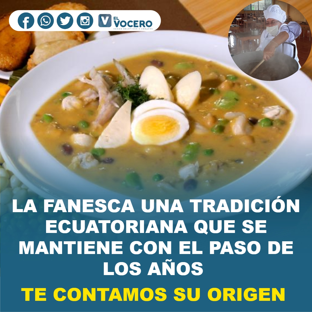 LA FANESCA UNA TRADICIÓN ECUATORIANA QUE SE MANTIENE CON EL PASO DE LOS ...