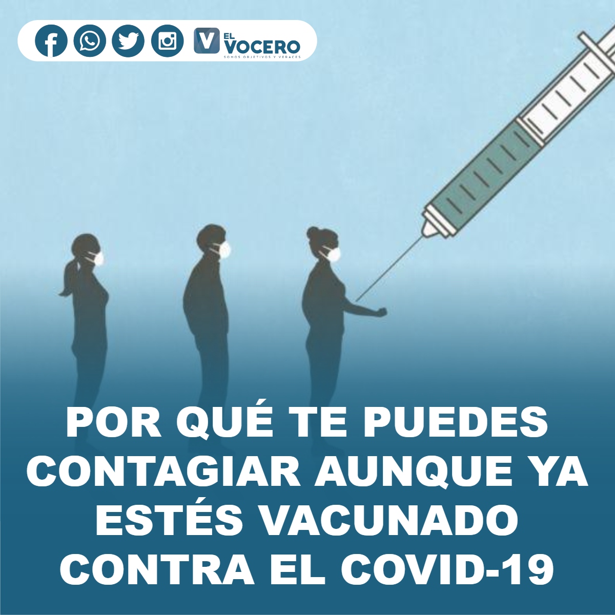 POR QUÉ TE PUEDES CONTAGIAR AUNQUE YA ESTÉS VACUNADO CONTRA EL COVID-19 ...