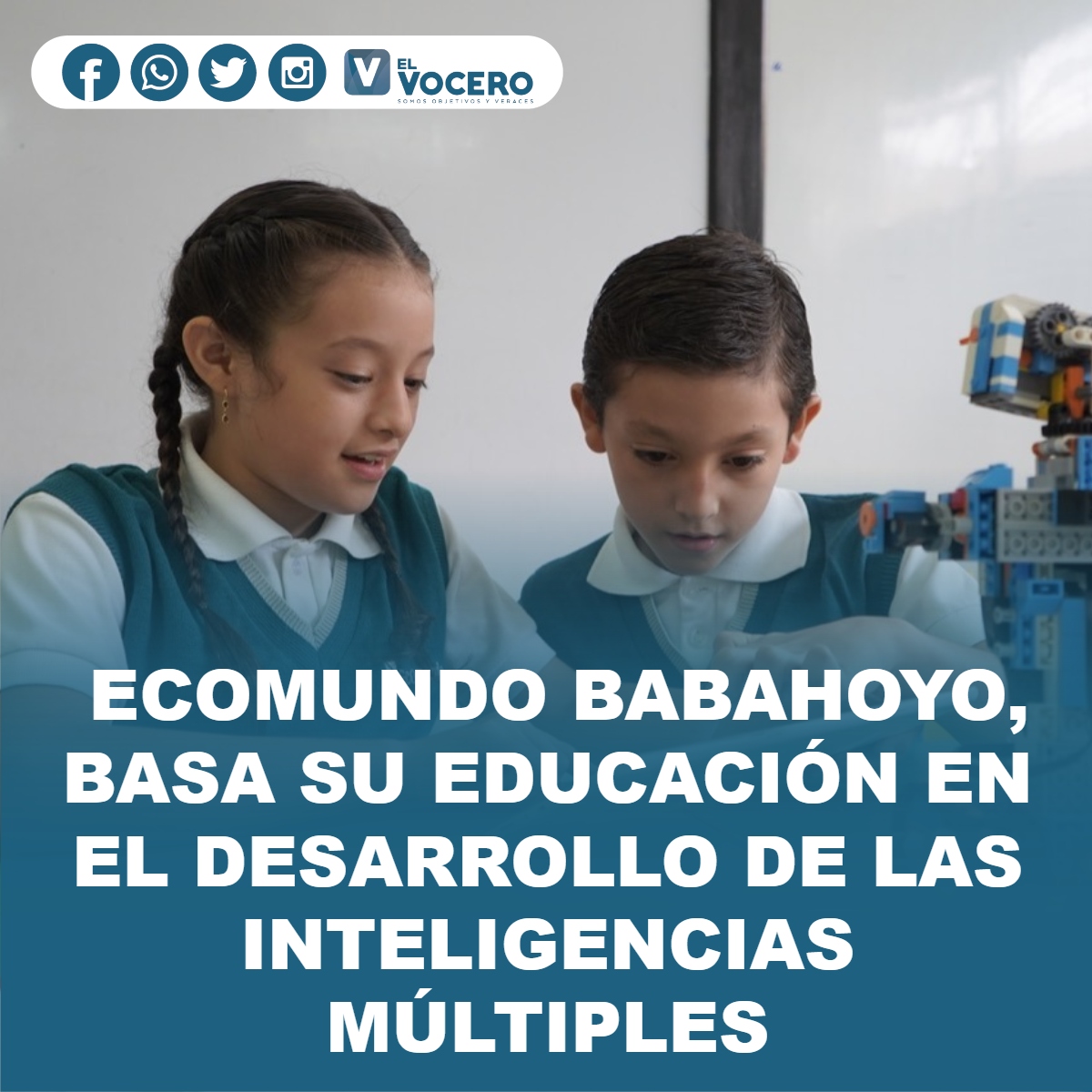 ECOMUNDO BABAHOYO, BASA SU EDUCACIÓN EN EL DESARROLLO DE LAS ...