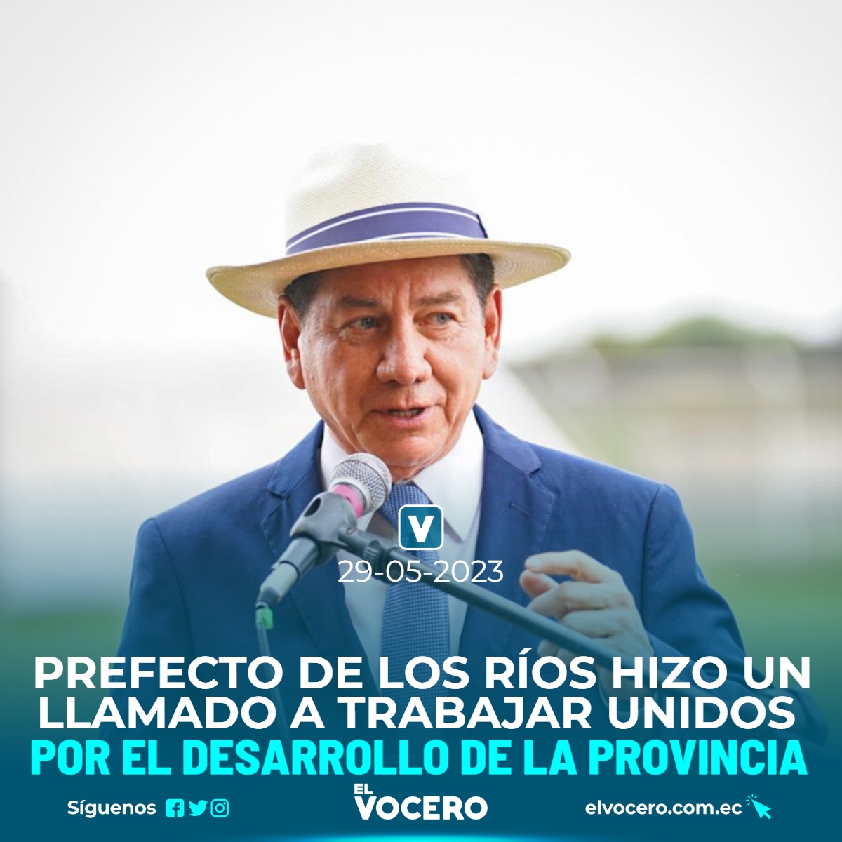 PREFECTO DE LOS RÍOS HIZO UN LLAMADO A TRABAJAR UNIDOS POR EL ...